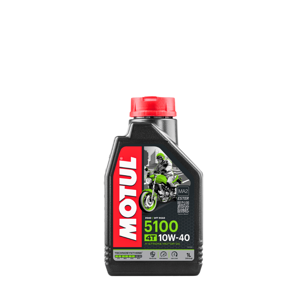 Motul 5100 10W-40 4T Semi Synthetic Oil | Road and Trials