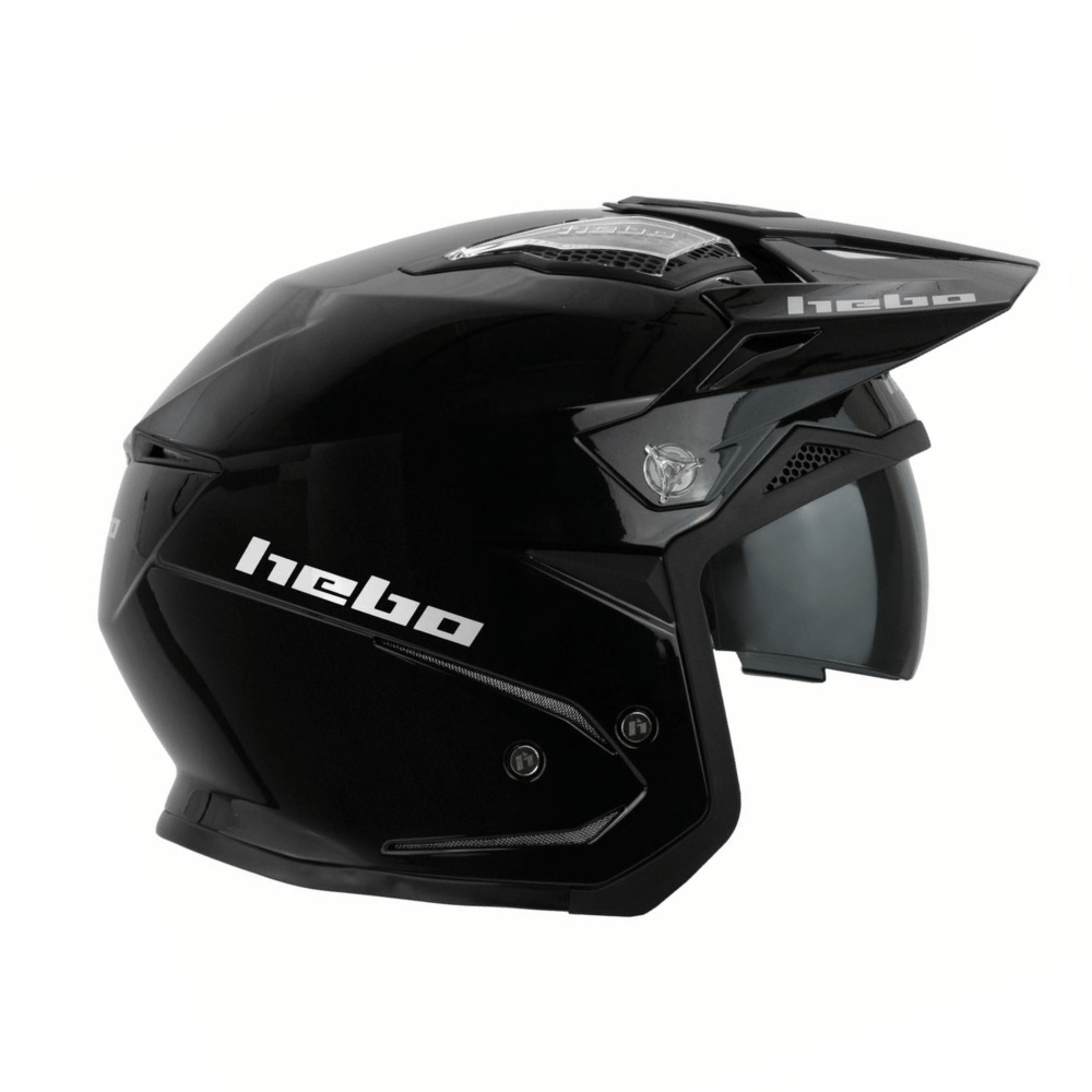 Hebo Zone 5 Mono Trials Helmet – Lightweight & Ventilated | Road and Trials