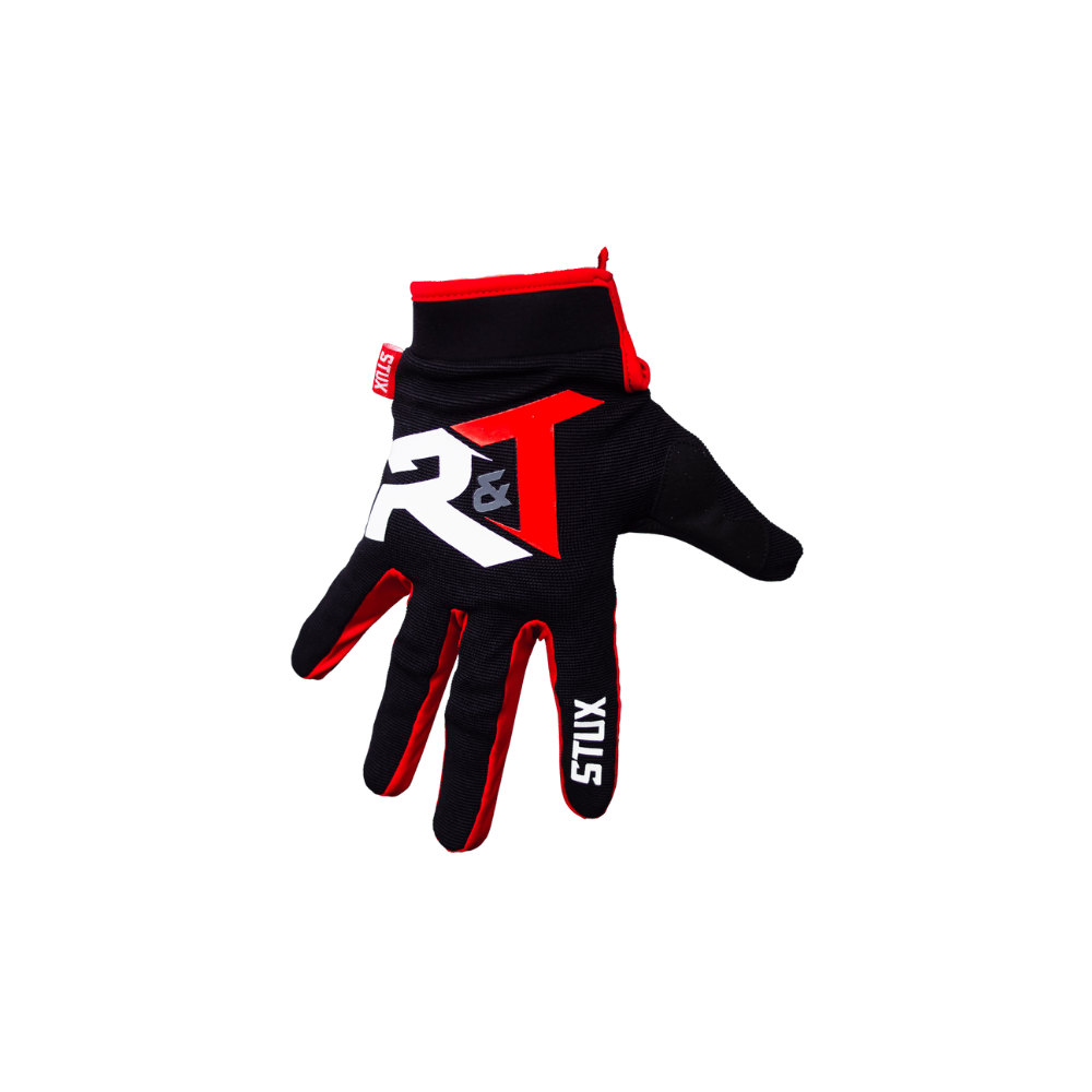 Road and Trials X Stux Trials Riding Gloves - Red | Road and Trials