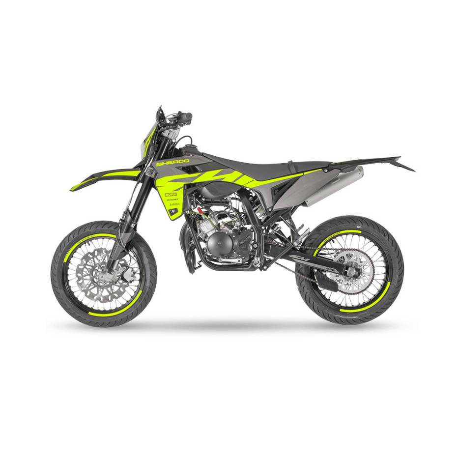 New Sherco SM-RS Silver 50cc Supermoto Bike | Road and Trials UK