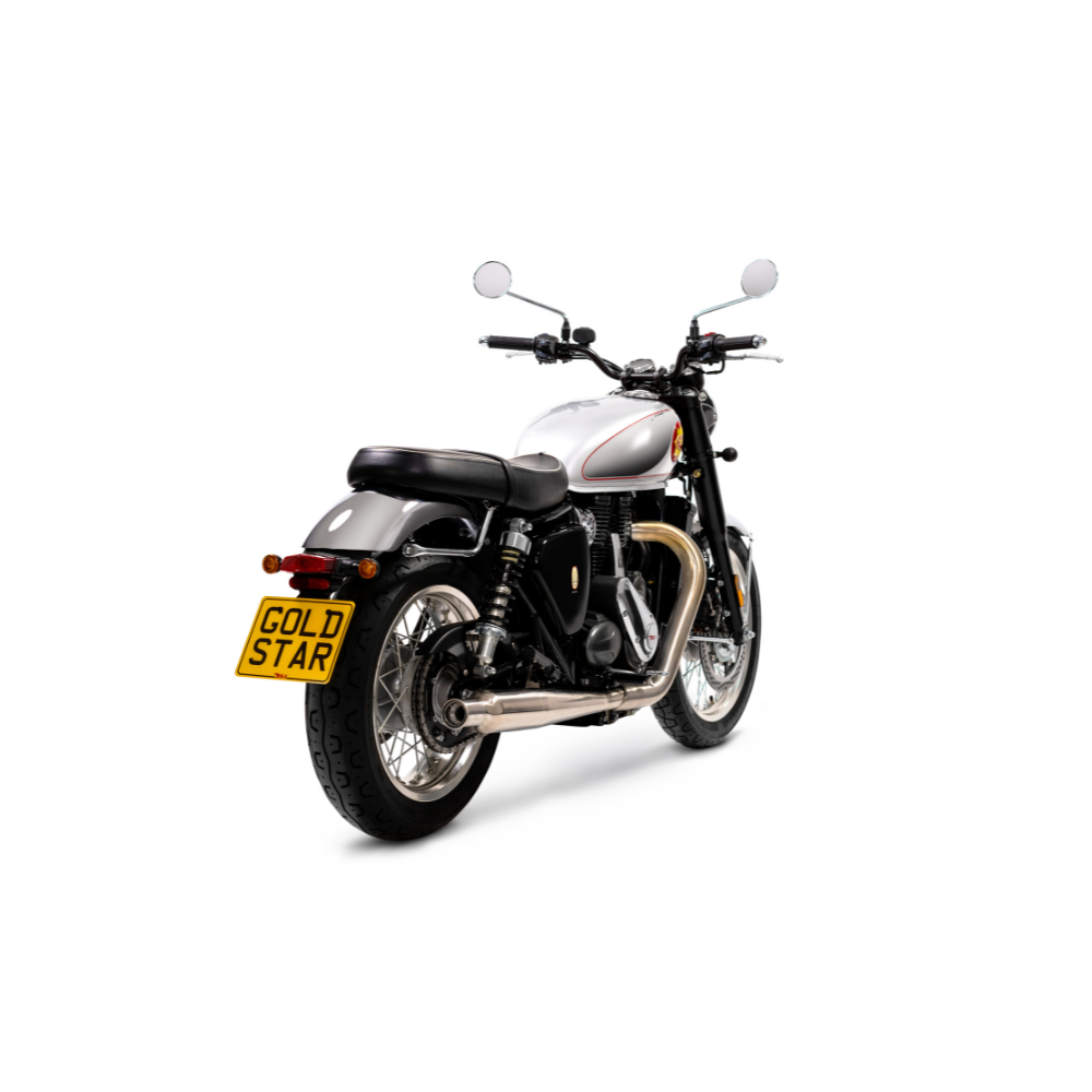 2025 BSA Goldstar - Premium Luxury Motorcycle in Silver Sheen Legacy ...