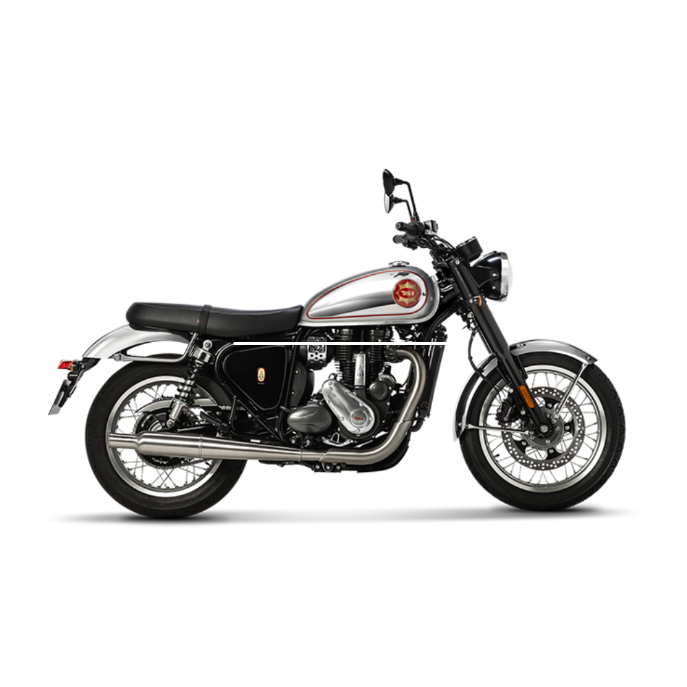 2025 BSA Goldstar - Premium Luxury Motorcycle in Silver Sheen Legacy ...